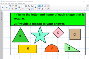Regular and irregular polygons - reasoning- ks2 year 5 & 6 - SATS style ...