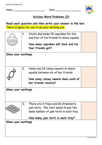 Multiplication and Division One-Step Word Problems: Presentation ...