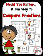 Would You Rather Fractions by teacherstakeout | Teaching Resources
