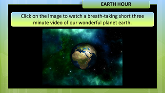 Earth Hour | Teaching Resources