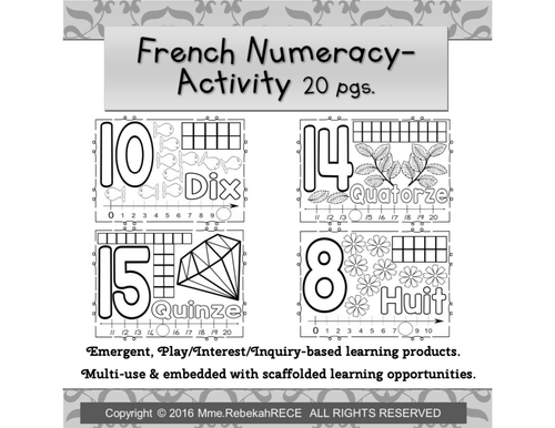 French Numbers Activity | Teaching Resources