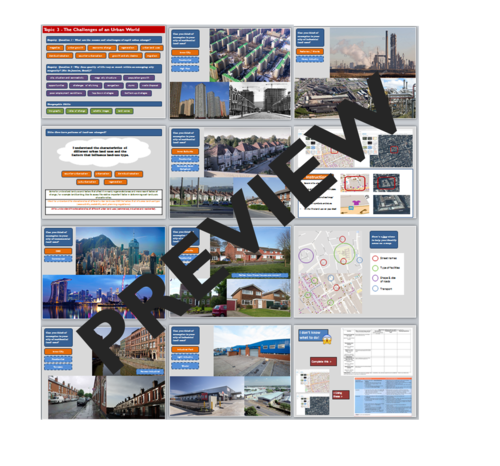 Ed-Excel B: Urban World 2 - Land Use Changes - GCSE | Teaching Resources
