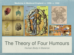 Edexcel GCSE History of Medicine. Middle Ages. The Theory of Four ...