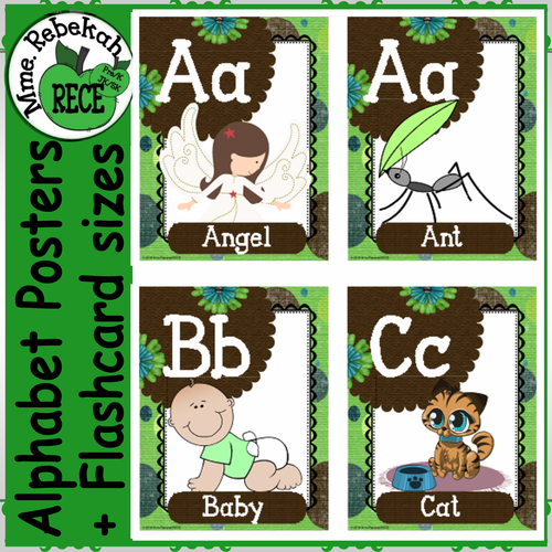 English Alphabet Posters | Teaching Resources