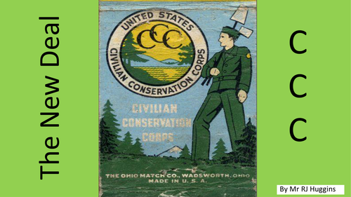 New Deal: Civilian Conservation Corps | Teaching Resources