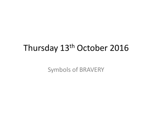 The portrayal of bravery in The Hobbit | Teaching Resources