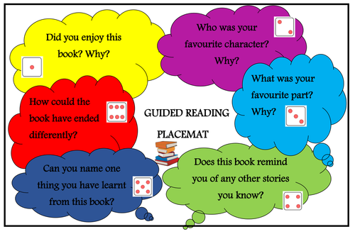 Guided Reading Placemat | Teaching Resources