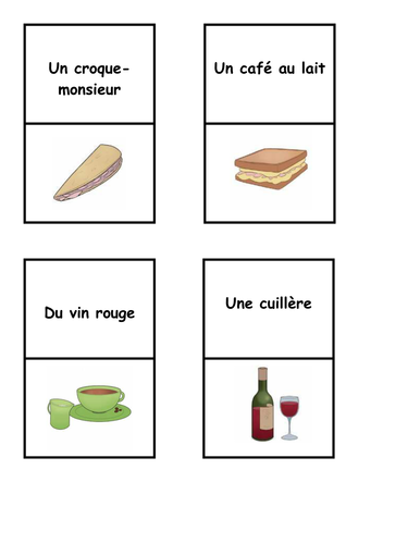 French Dominoes Level 4 | Teaching Resources