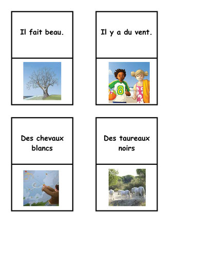 French Dominoes Level 4 | Teaching Resources