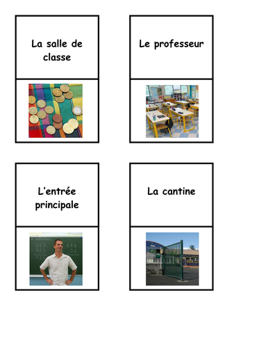 French Dominoes Level 4 | Teaching Resources