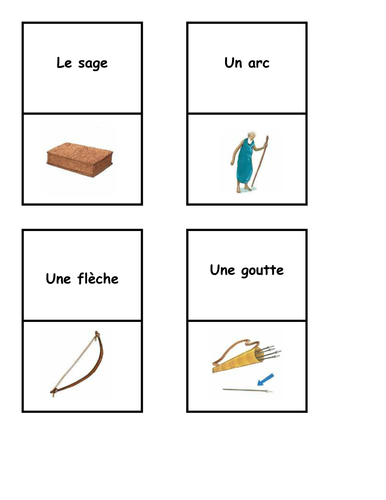 French Dominoes Level 4 | Teaching Resources