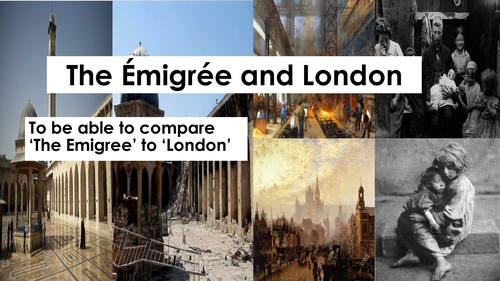 The Emigree by Carol Rumens (Lower Abilty) AQA GCSE English | Teaching ...