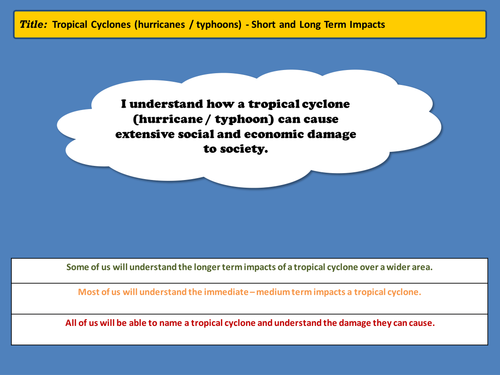 Extreme Weather 5: Hurricanes : Effects - Hurricane Katrina (KS3 ...