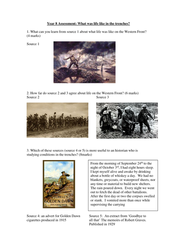 World War 1 Part 2 | Teaching Resources