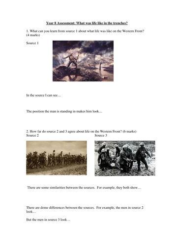 World War 1 Part 2 | Teaching Resources