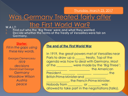 World War 1 Part 2 | Teaching Resources