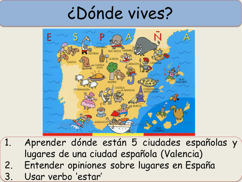 Mi ciudad _ ¿Cómo es y dónde está? | Teaching Resources