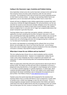 Coding in the Classroom: Logic, Creativity and Problem Solving ...