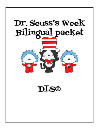 Dr. Seuss's Bilingual Packet | Teaching Resources