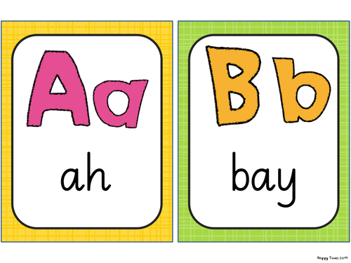 French Alphabet Display Cards | Teaching Resources