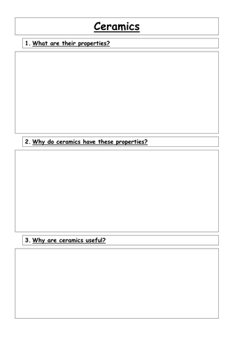 KS3 Lesson 6: Ceramics | Teaching Resources