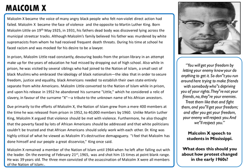 Civil Rights: Title: How did Civil Rights protest change in the 1960’s ...