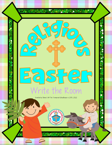 Easter Write the Room - Religious | Teaching Resources
