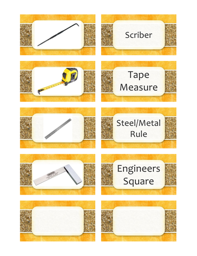 Measuring and Marking out Timber, Metal and Plastic | Teaching Resources