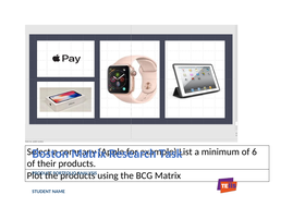 Boston Matrix Presentation A level, GCSE and BTEC Business. | Teaching ...