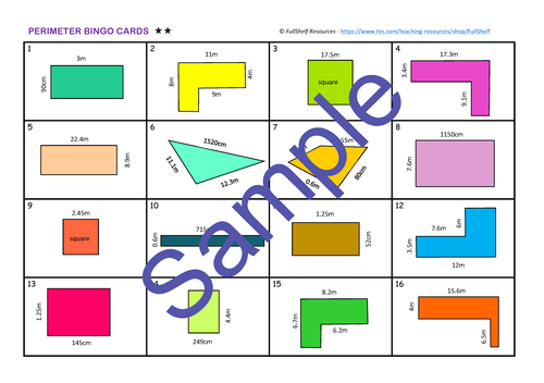 Perimeter Game Year 5 / 6 | Teaching Resources