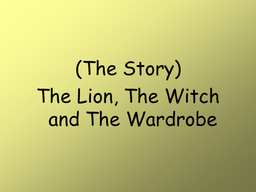 Lion Witch and the Wardrobe Chronicles of Narnia - Reading Activity ...