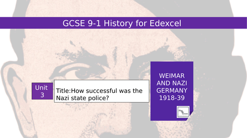Edexcel GCSE 9-1 Weimar & Nazi Germany: L29 How successful was the Nazi ...