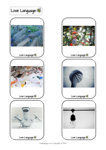 French Protecting the Environment - vocabulary cards | Teaching Resources