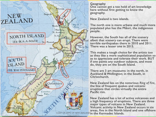 New Zealand ~ Art History ~ 211 Slides ~ Kiwi ~ Maori ~ Art | Teaching ...