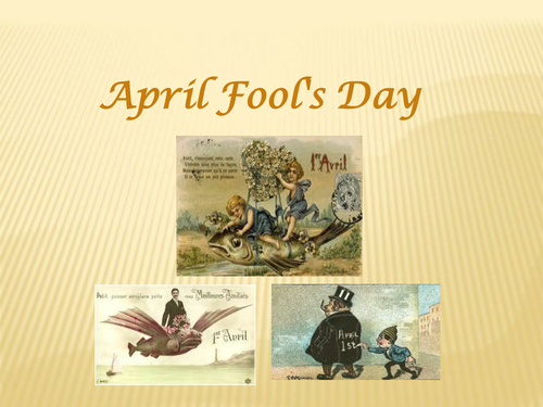 April Fool's Day PPT and worksheets | Teaching Resources