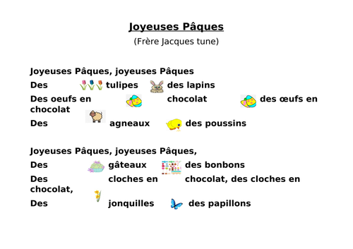 UPDATED 2023 !! Easter Activities in French - KS2 & early KS3 ...