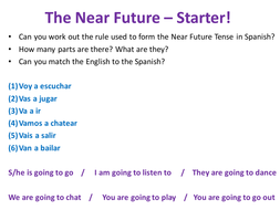 MIRA 2 - Vamos a salir - Year 9, Near Future | Teaching Resources