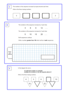 Number patterns and sequences | Teaching Resources