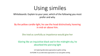 Using similes for effect in creative writing by DeepaSabharwal ...