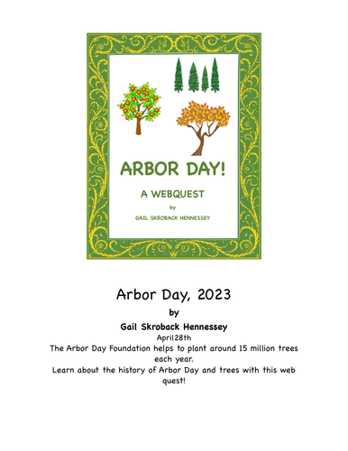Arbor Day: An Internet Activity | Teaching Resources