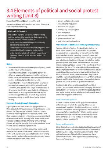 Social and Political Unrest Writing | Teaching Resources