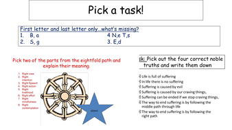 Buddhism Board Game | Teaching Resources