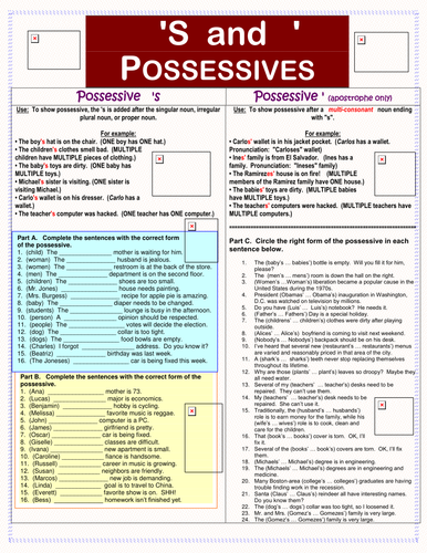 Advanced ESL/EFL & ELA grammar, reading and writing practice | Teaching ...