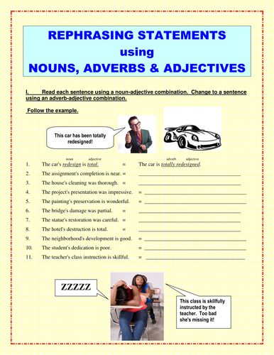 Advanced ESL/EFL & ELA grammar, reading and writing practice | Teaching ...