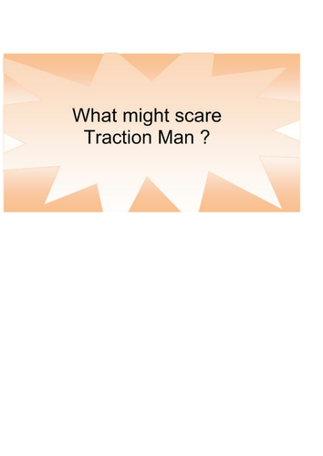 Traction Man (Year 2) - Units: writing a story and instructions (8 ...