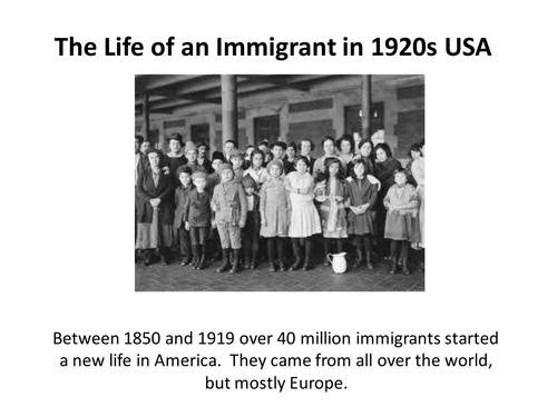 1920s USA | Teaching Resources