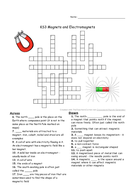 KS3 Science Crosswords with Answers | Teaching Resources
