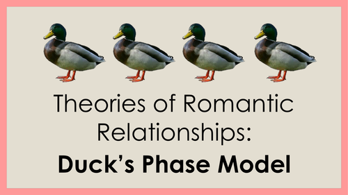 Theories of Romantic Relationships - Duck's Phase Model | Teaching ...