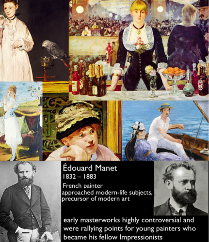 28 Printable Learning Cards ~ Impressionists and Post Artists ~ Art ...