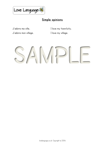French Local Community - describing where you live mega bundle ...